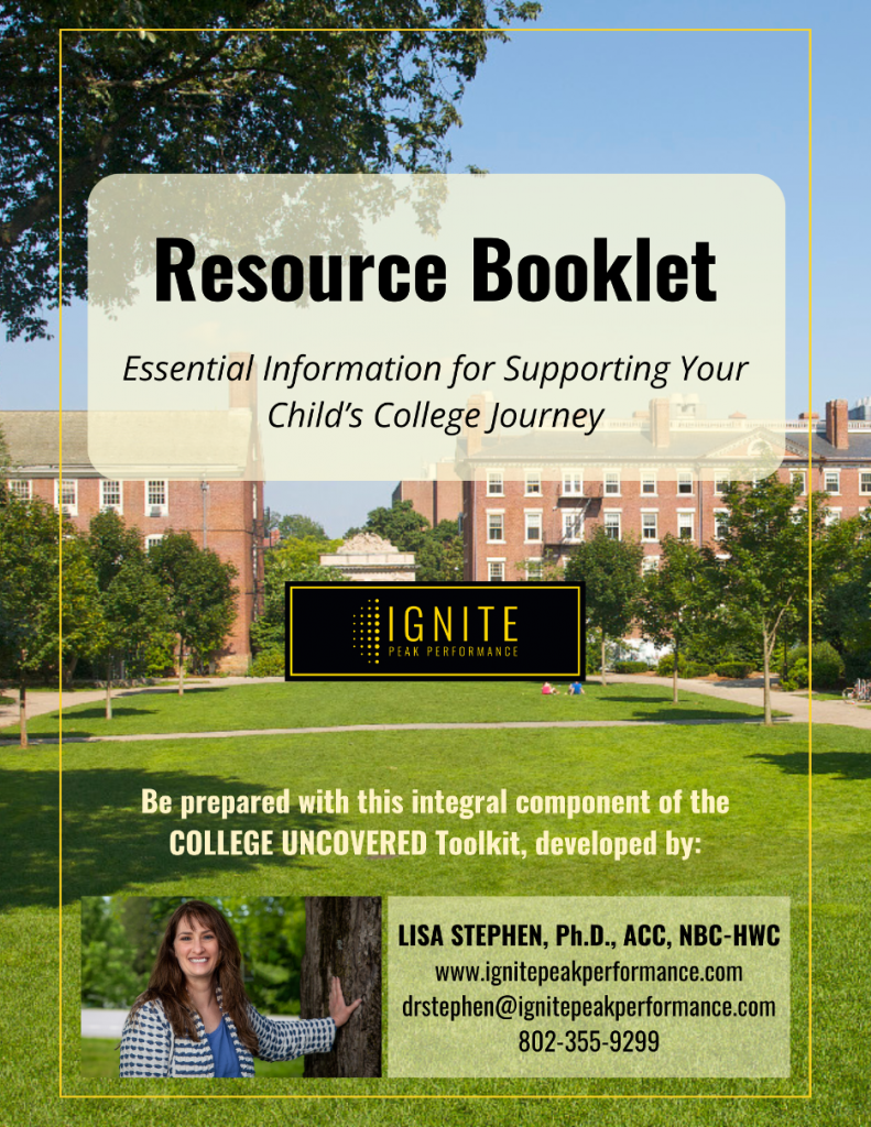 COLLEGE UNCOVERED Resource Booklet